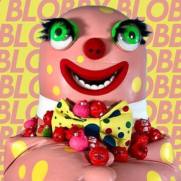 "BLOBBY BLOBBY BLOBBY" Poster for Sale by Jook | Redbubble