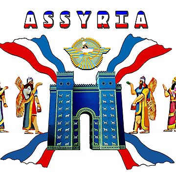 "ASSYRIA" Sticker for Sale by doniainart | Redbubble