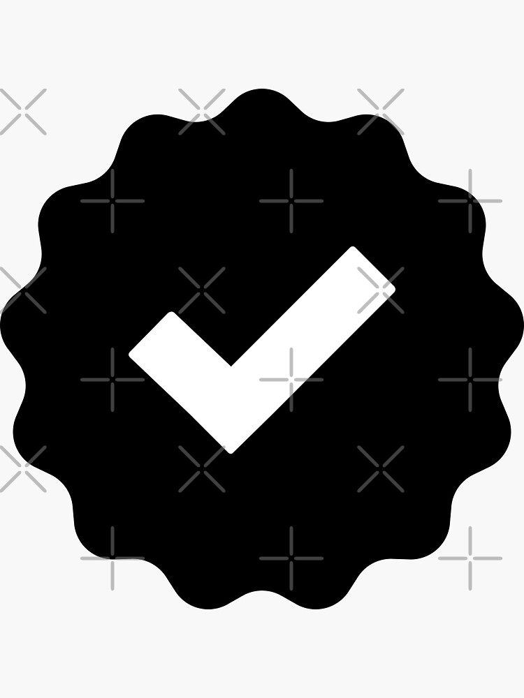 "black checkmark - verified check mark - black ribbon verified mark ...