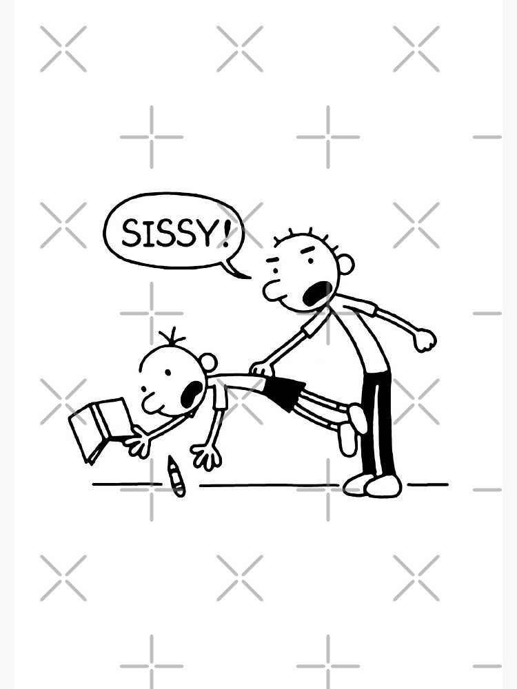 Black And White Pictures Of A Wimpy Rodrick Rules Diary