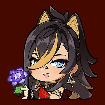 "Dehya | Genshin Impact Sticker "Rose"" Sticker for Sale by Asiapenguin ...