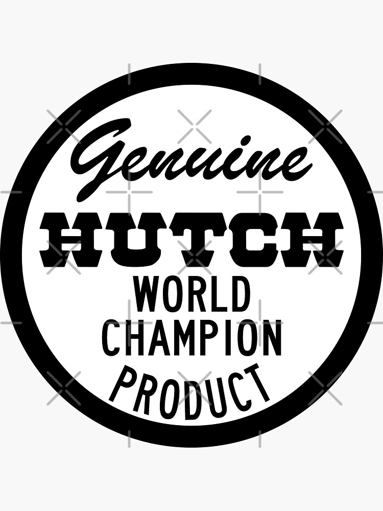 "Hutch vintage badge BMX logo" Sticker for Sale by Artyssytb | Redbubble