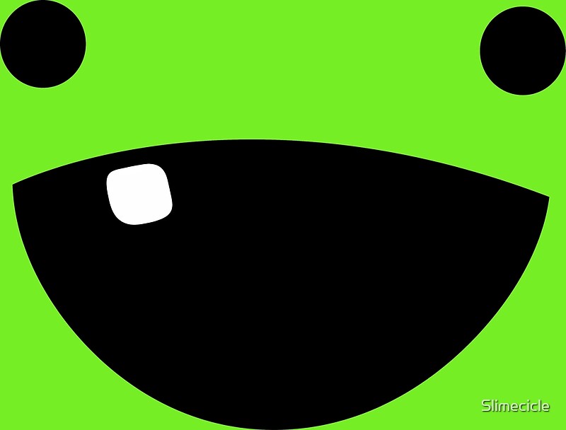 "Horrifying Slimecicle Face" by Slimecicle | Redbubble