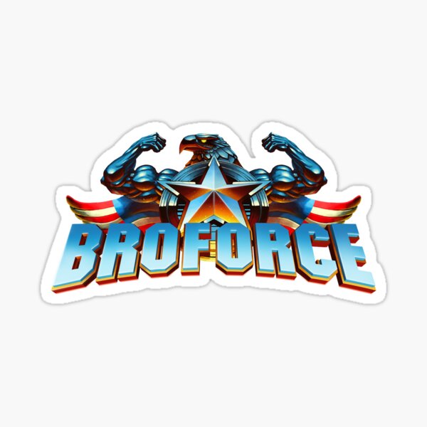 Broforce Stickers | Redbubble