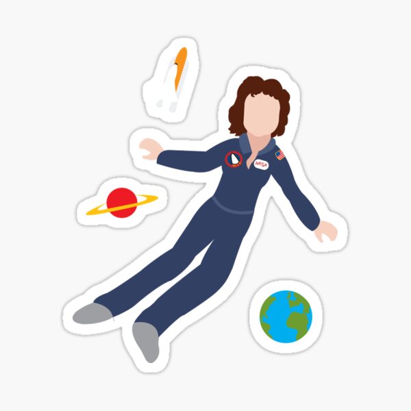 Sally Ride Stickers | Redbubble