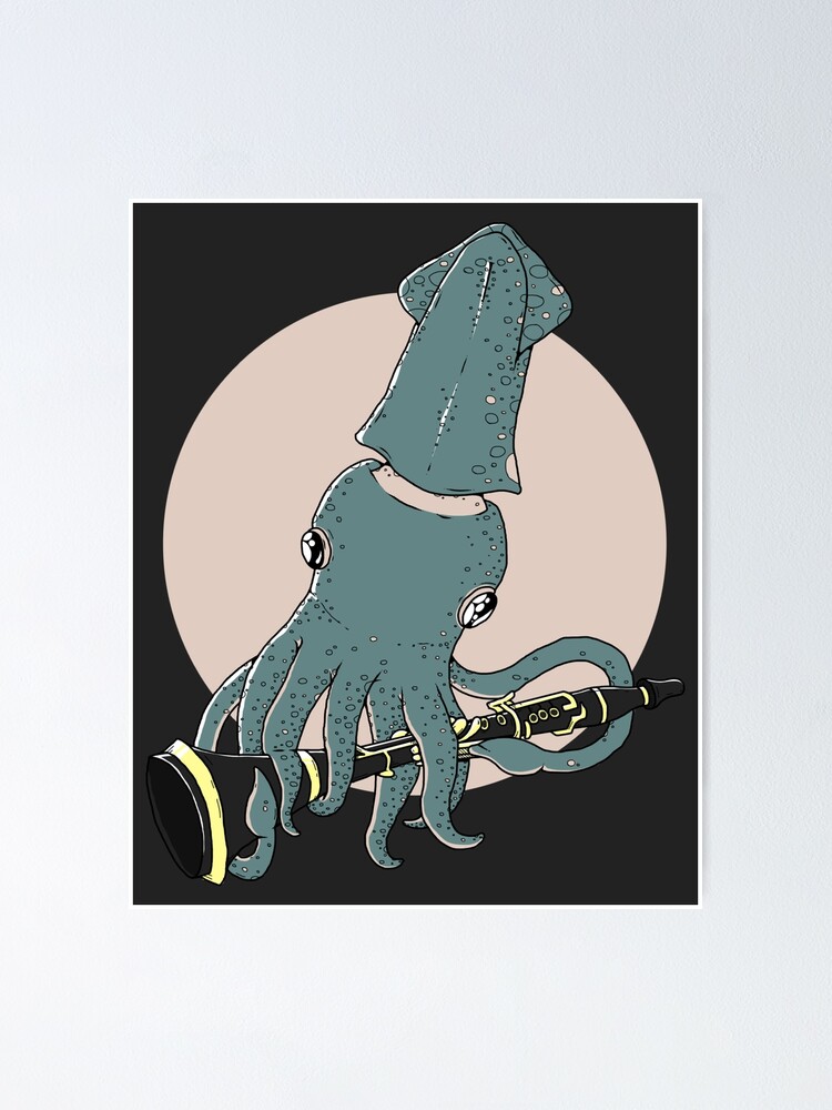 "Squidward IRL" Poster for Sale by mightygabe | Redbubble