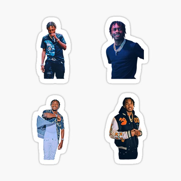 "Lil Tjay Sticker Pack | Lil Tjay Stickers / Pin" Sticker for Sale by ...