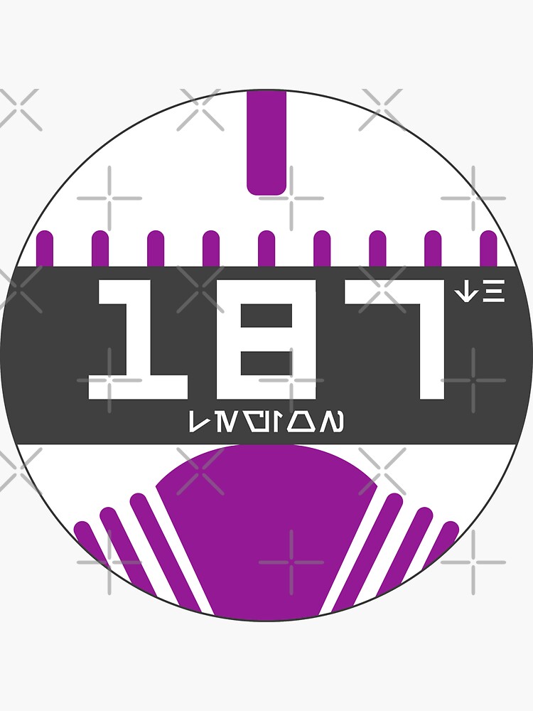 "187th Legion Logo" Sticker for Sale by ElijahP323 | Redbubble