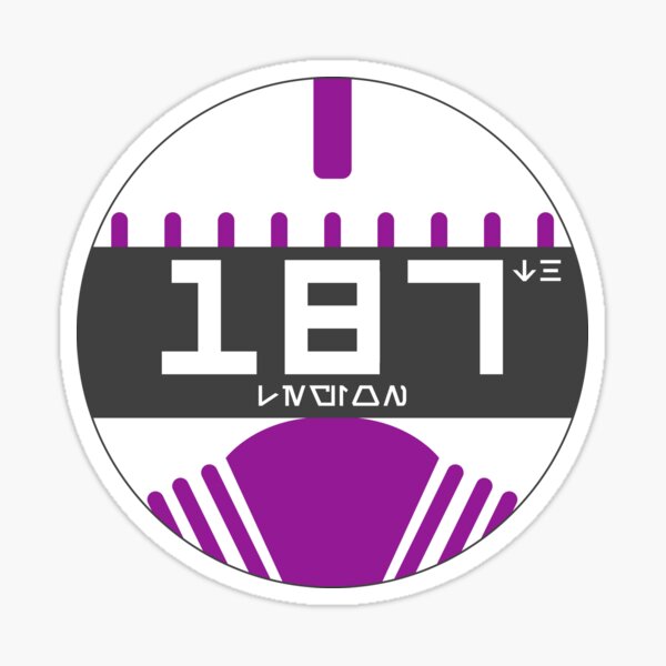 "187th Legion Logo" Sticker for Sale by ElijahP323 | Redbubble