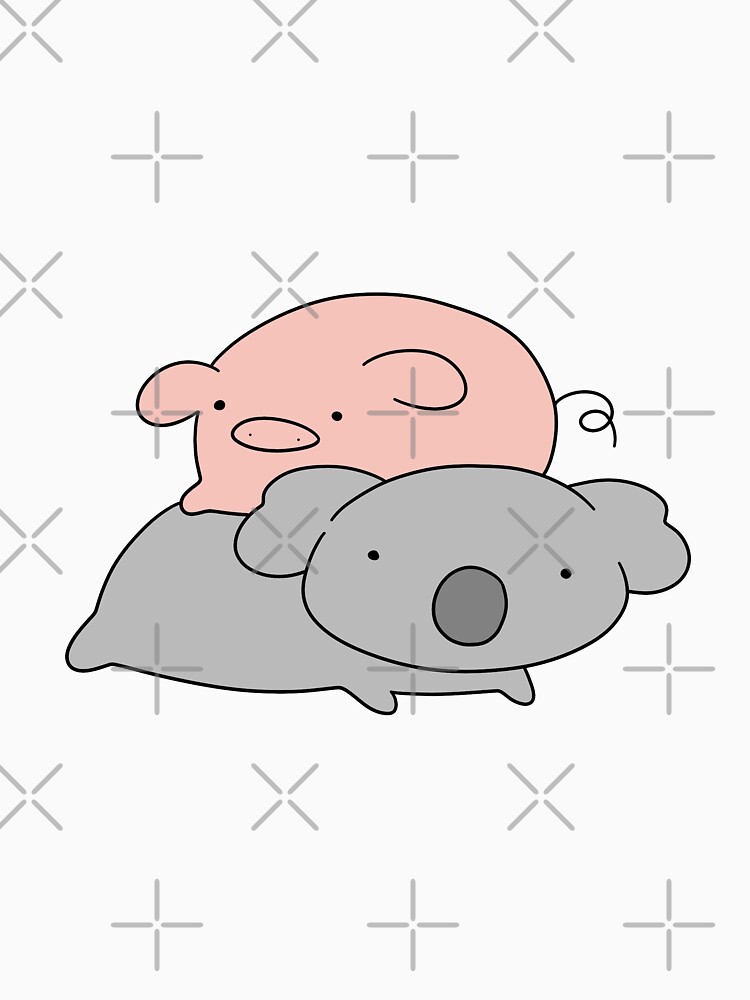 "Koala and Little Pig" T-shirt for Sale by SaradaBoru | Redbubble ...