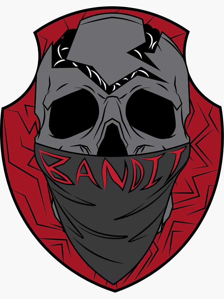 "BANDIT LOGO (STALKER)" Sticker for Sale by raymondtommy4 | Redbubble