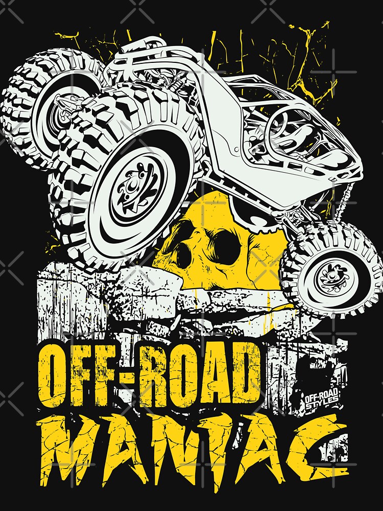 "Rock Bouncer Off-Road Maniac" T-shirt for Sale by offroadstyles ...