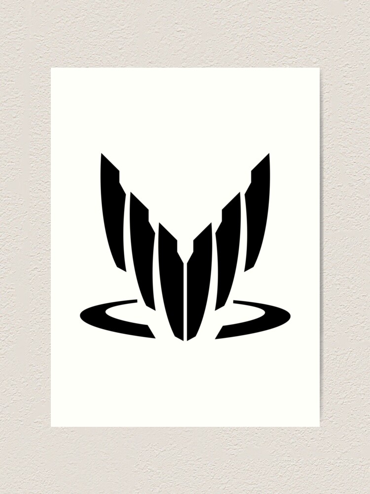 "Mass Effect® Spectre Crest" Art Print by LemonadeMerch | Redbubble