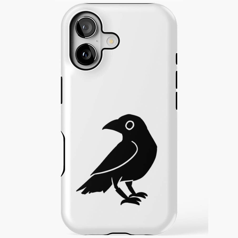 "Cute crow illustration " Sticker for Sale by Yarafantasyart | Redbubble