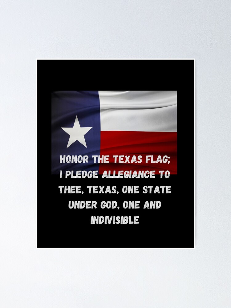 Juramento A La Bandera Del Estado De Texas