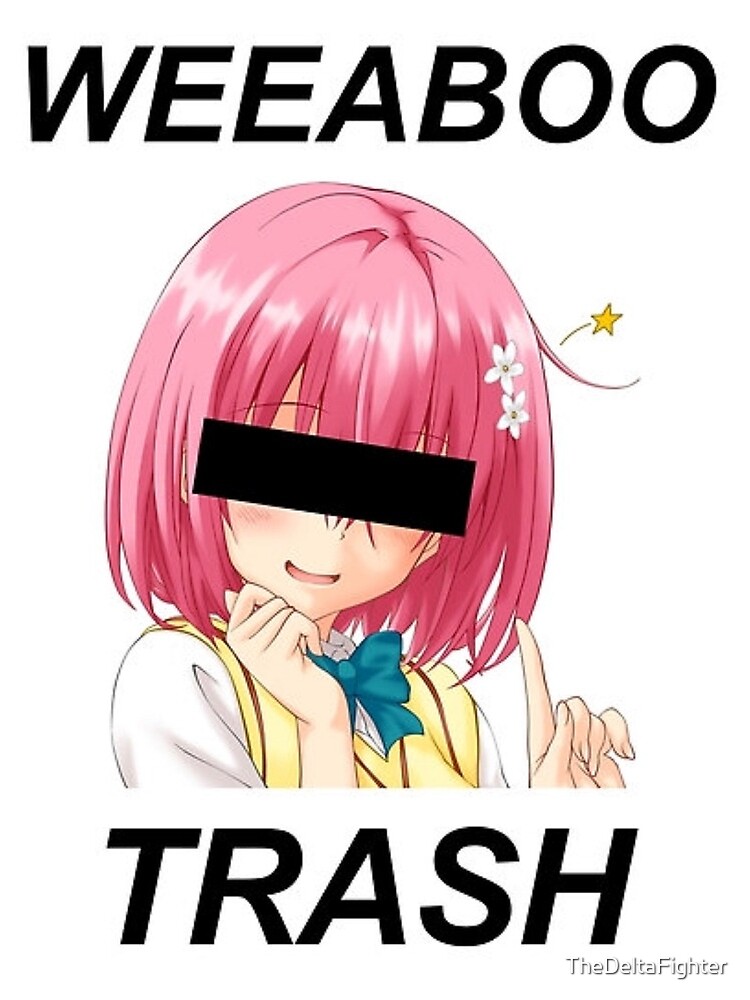 "Weeaboo Trash " Drawstring Bag for Sale by TheDeltaFighter | Redbubble