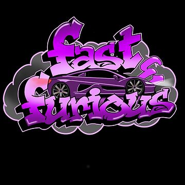 "Fast and furious race tuning cars graffiti" Sticker by bjorngr | Redbubble