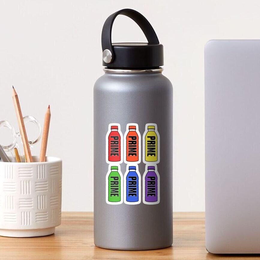 "Rainbow Prime Bottles" Sticker for Sale by Pyromaniac-k | Redbubble