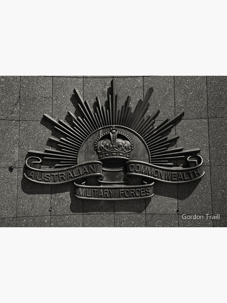 "Rising Sun Badge (Australian)" Sticker by Gordo05 | Redbubble