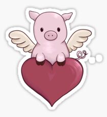 Flying Pig Stickers | Redbubble