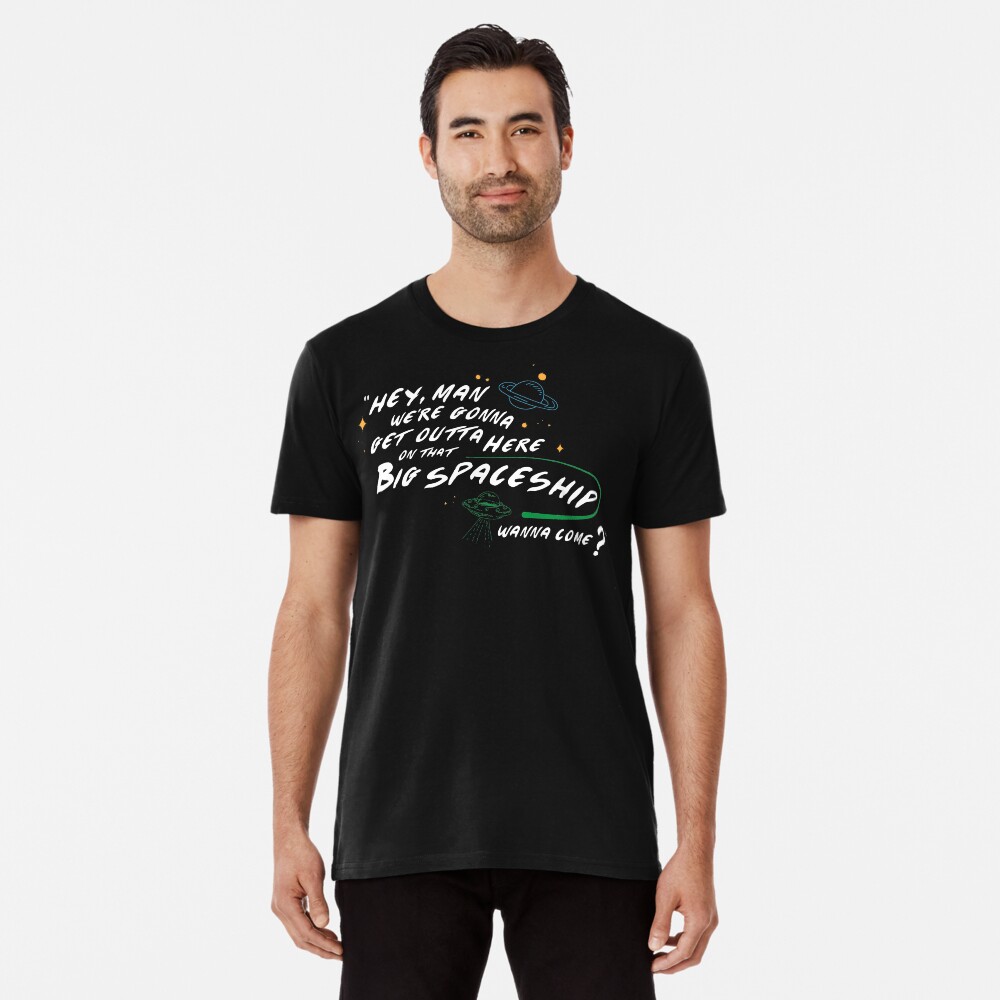 "Korg Quote - Spaceship" Essential T-Shirt for Sale by adohanyos ...