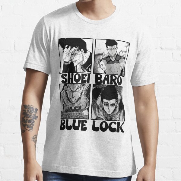"Shoei Baro_Anime_Soccer_Anime_Bluelocks" Essential T-Shirt for Sale by ...