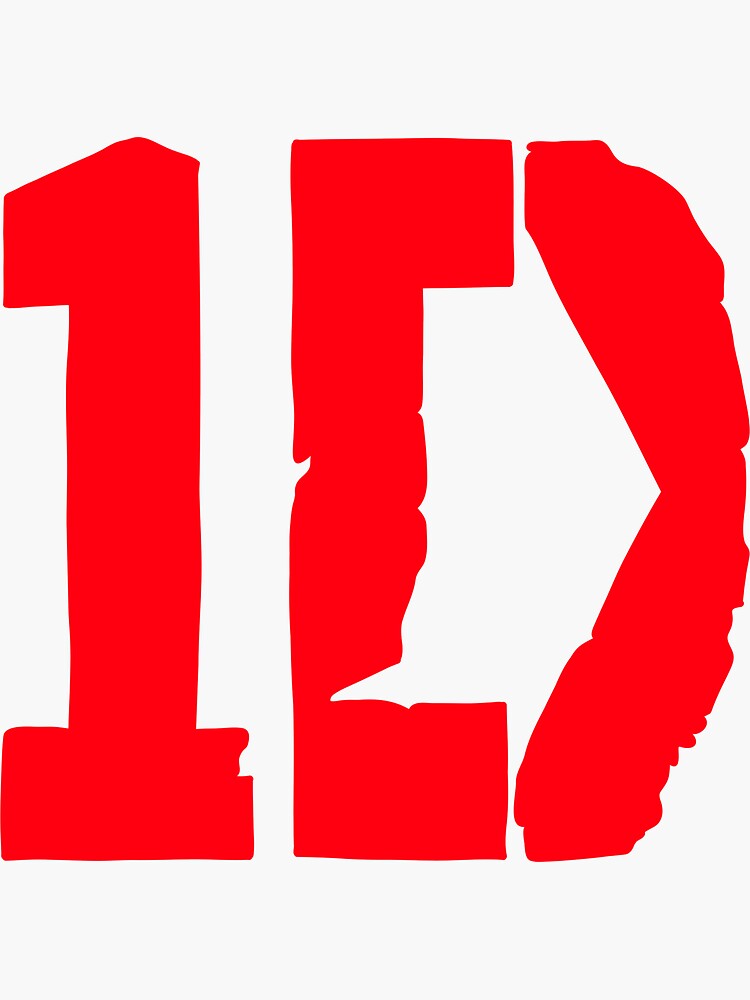 "one direction logo" Sticker by anaregina- | Redbubble