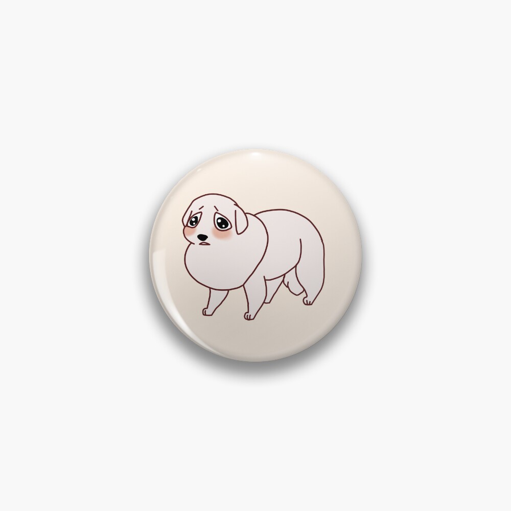 "Concerned Dog Meme" Sticker for Sale by Black-Iced | Redbubble