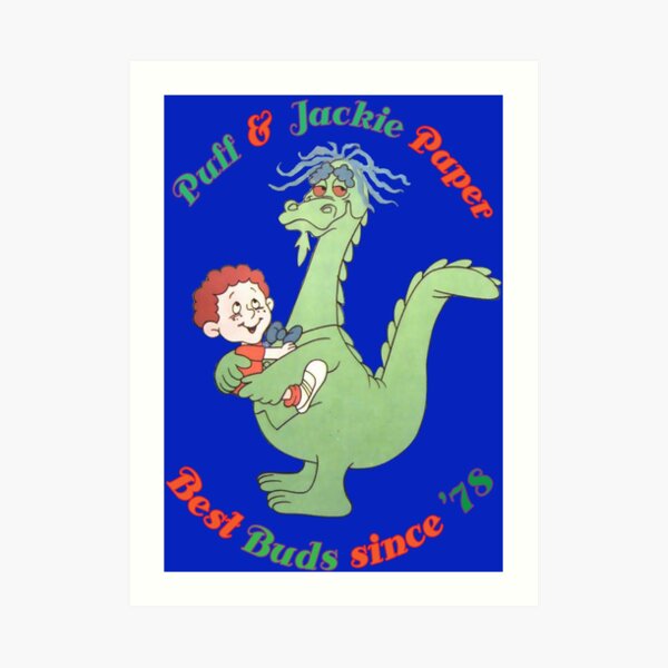 "Puff und Jackie Paper" Kunstdruck von SuperGuy | Redbubble