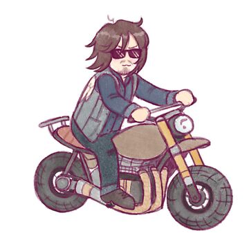 "TWD Daryl Dixon" Sticker for Sale by smoochaspoon | Redbubble