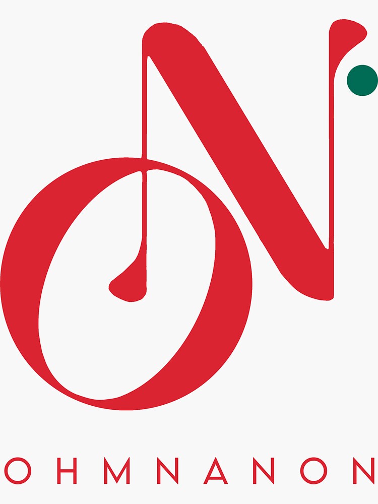 "OhmNanon Logo" Sticker by Sunshine2099 | Redbubble