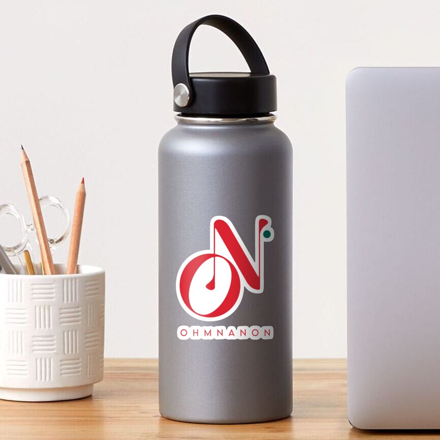 "OhmNanon Logo" Sticker for Sale by Sunshine2099 | Redbubble