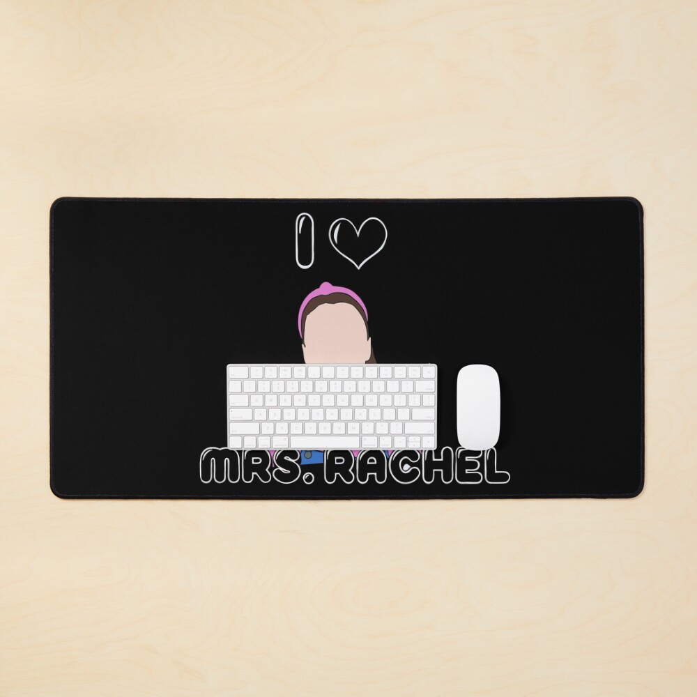 "Mrs. Rachel - I love Mrs Rachel" Sticker for Sale by LucidTracings | Redbubble