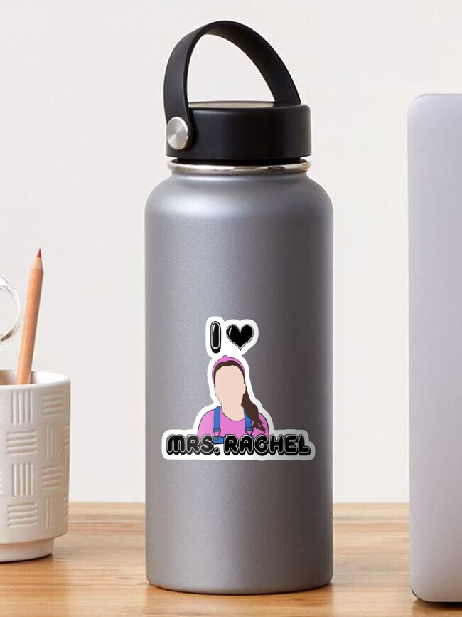 "Mrs. Rachel - I love Mrs Rachel" Sticker for Sale by LucidTracings ...