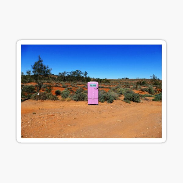 "Funny things you see in the Australian outback" Sticker for Sale by ...