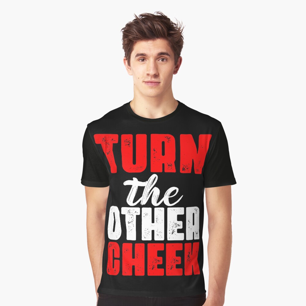 "Turn The Other Cheek" Sticker for Sale by plushism | Redbubble