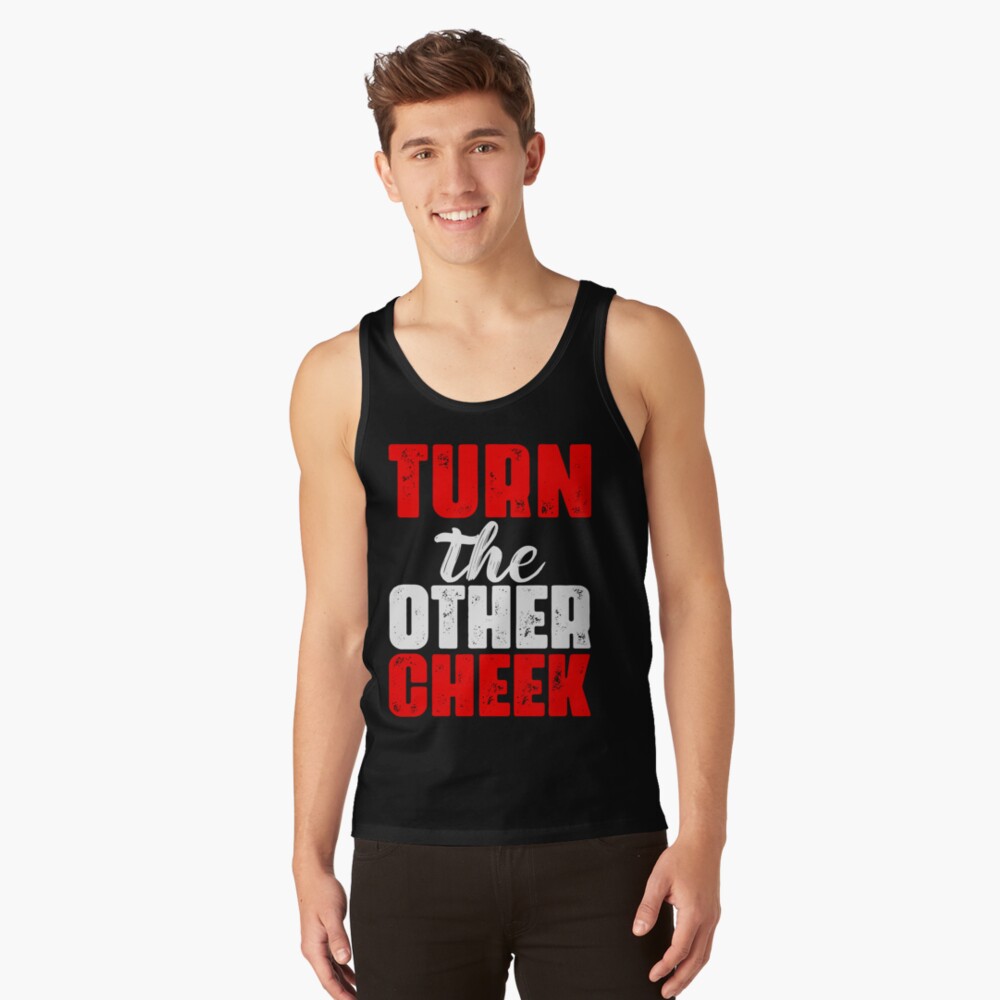 "Turn The Other Cheek" Sticker for Sale by plushism | Redbubble