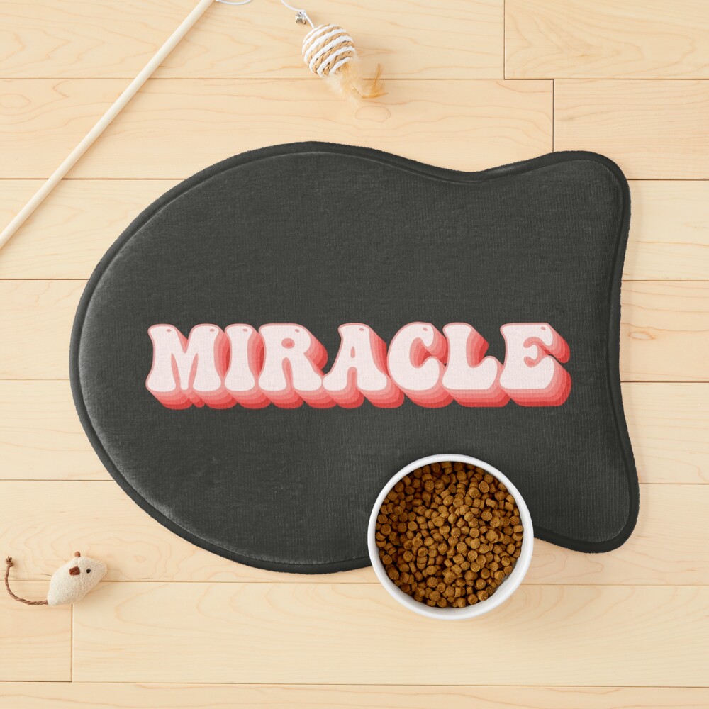 "Miracle - Name" Sticker for Sale by kindxinn | Redbubble