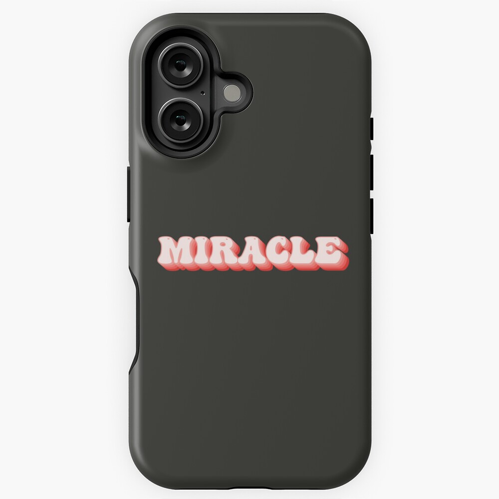 "Miracle - Name" Sticker for Sale by kindxinn | Redbubble