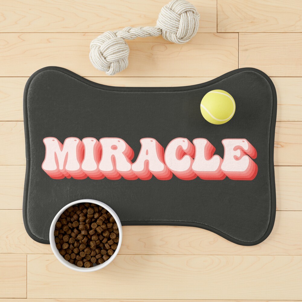 "Miracle - Name" Sticker for Sale by kindxinn | Redbubble