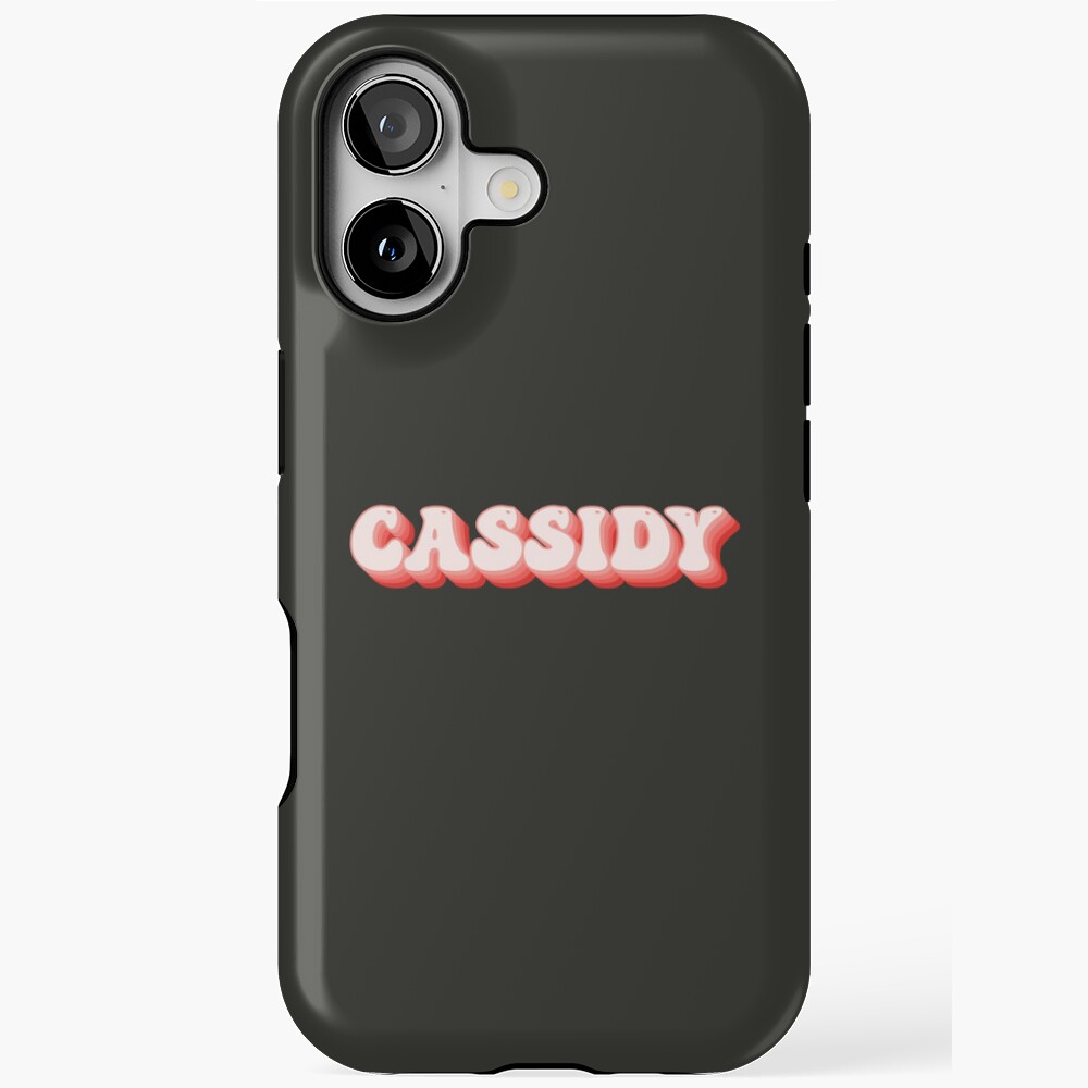 "Cassidy - Name" Sticker for Sale by kindxinn | Redbubble
