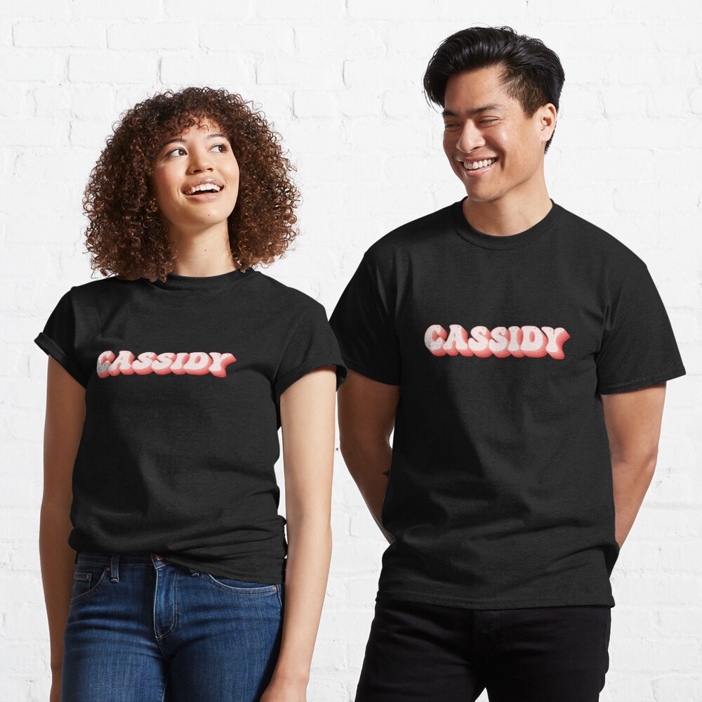 "Cassidy - Name" Sticker for Sale by kindxinn | Redbubble