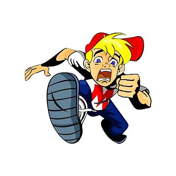 "The Toys of Mighty Max RUN MAX" Sticker for Sale by lsterrey | Redbubble