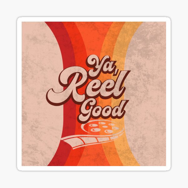 "Ya, Reel Good logo" Sticker for Sale by yareelgoodpod | Redbubble