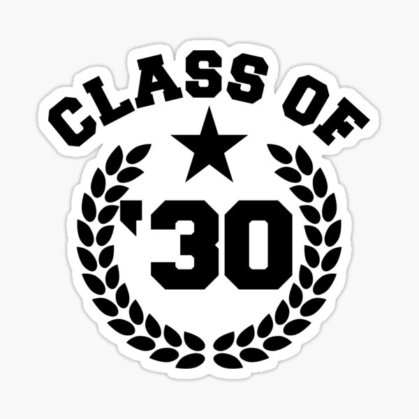 "Class of 2030 Star Year High School Graduate Education Kindergarten to ...