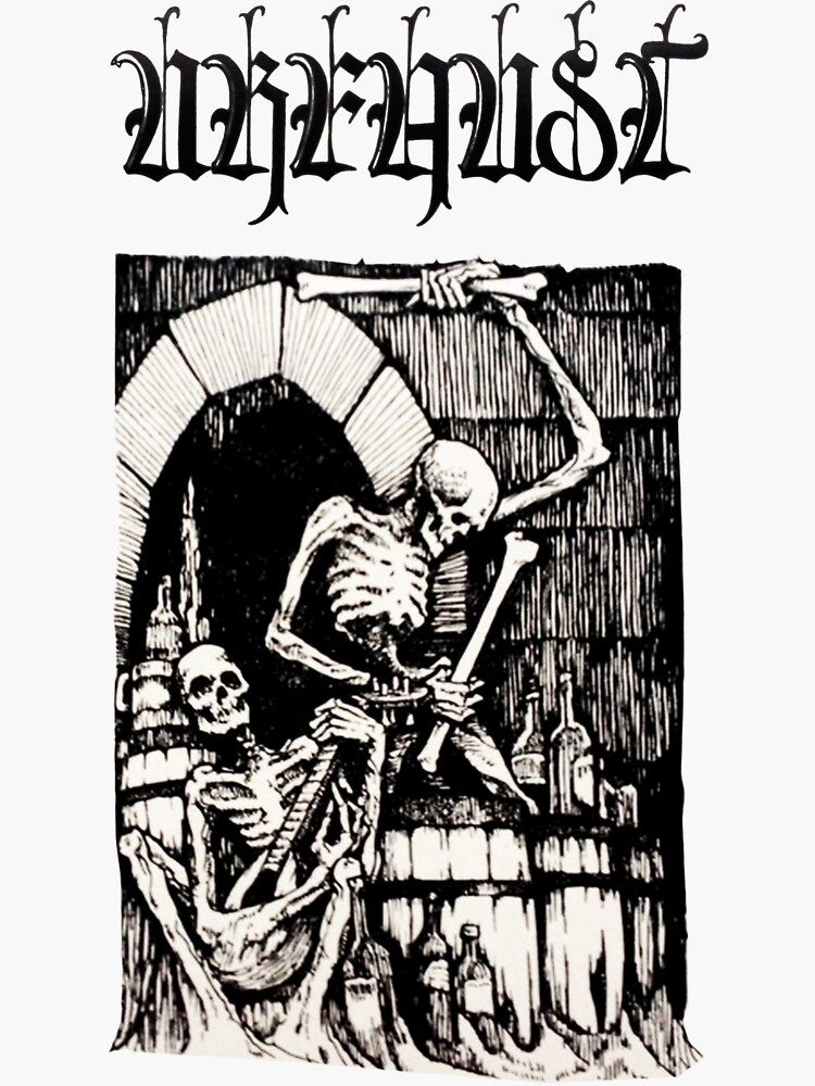 "Urfaust" Sticker for Sale by kiiv | Redbubble