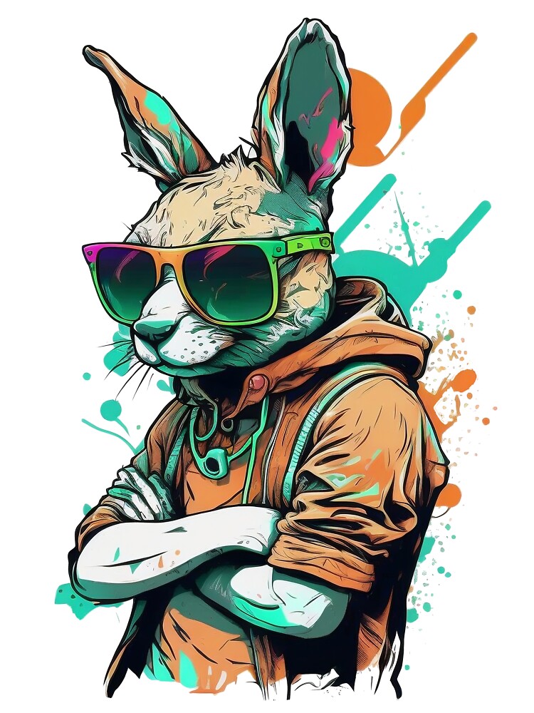"Gangsta Rabbit Stole Easter Bunny Swagger" Kids T-Shirt for Sale by ...