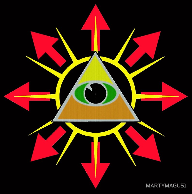 "CHAOS EYE FIVE" by MARTYMAGUS1 | Redbubble
