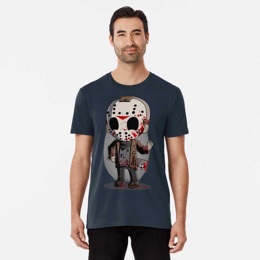 "Cute Jason Voorhees " Sticker for Sale by Gile-Shop | Redbubble