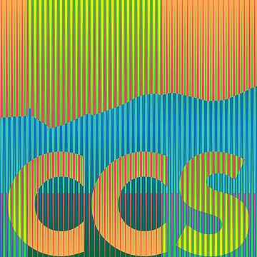 "CCS - Caracas" Sticker for Sale by GraphicBureau | Redbubble